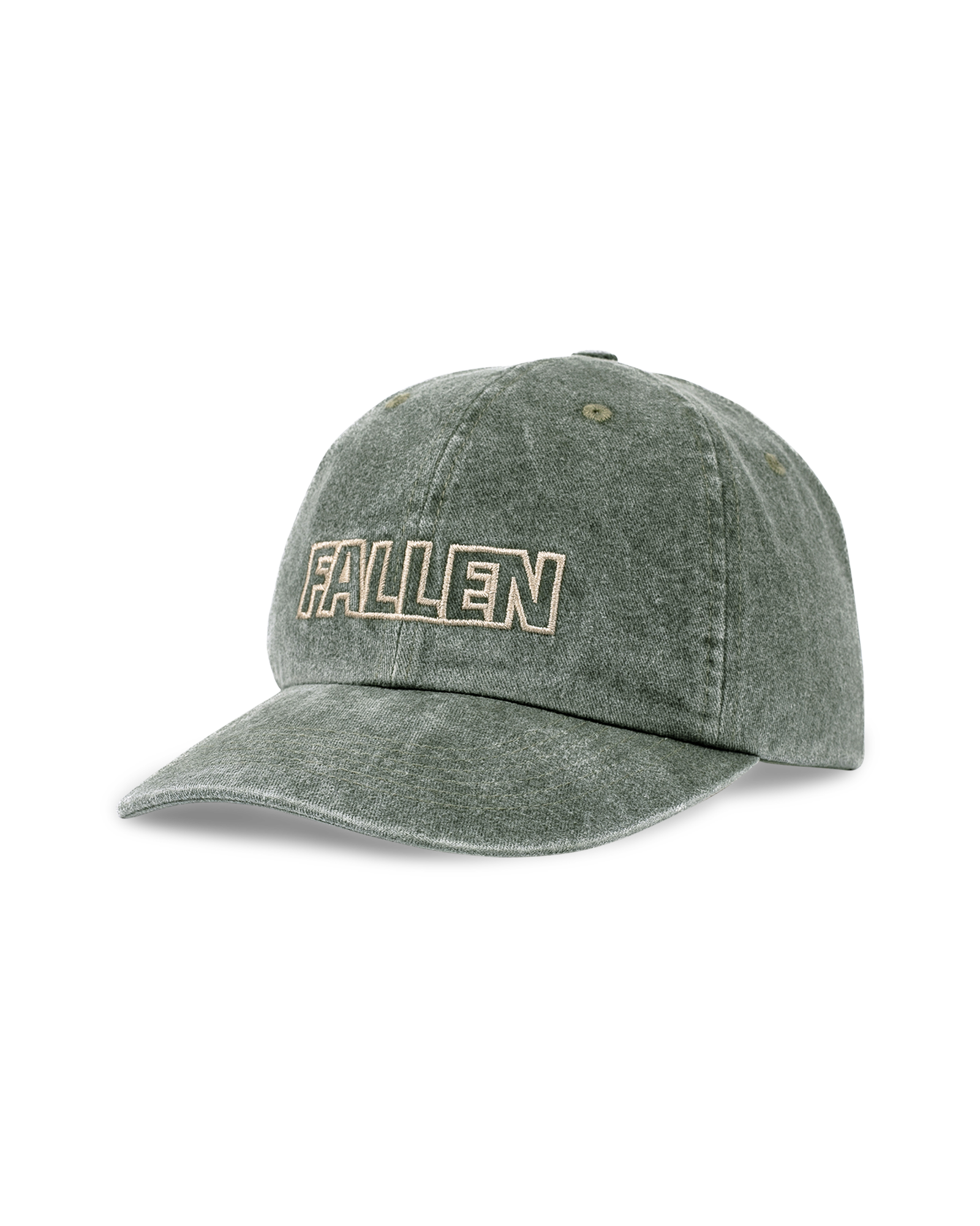 Bold Hat - Green/Off-White | Fallen Footwear Australia