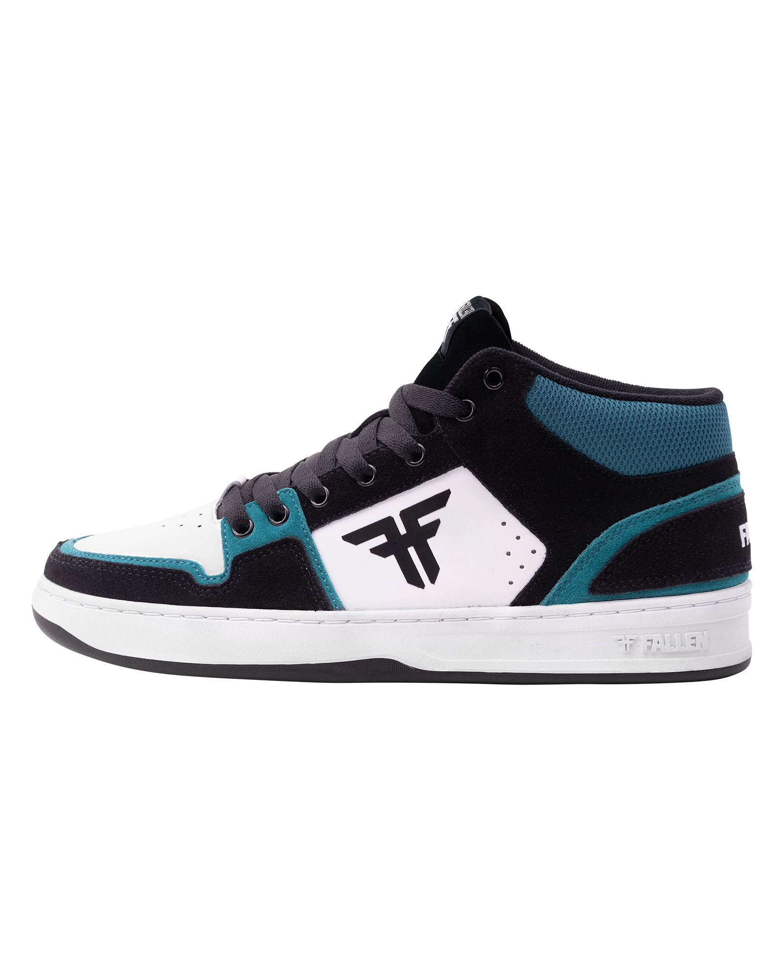 THE DECADE - BLACK/WHITE/EMERALD GREEN | FALLEN FOOTWEAR AUSTRALIA & NZ ...