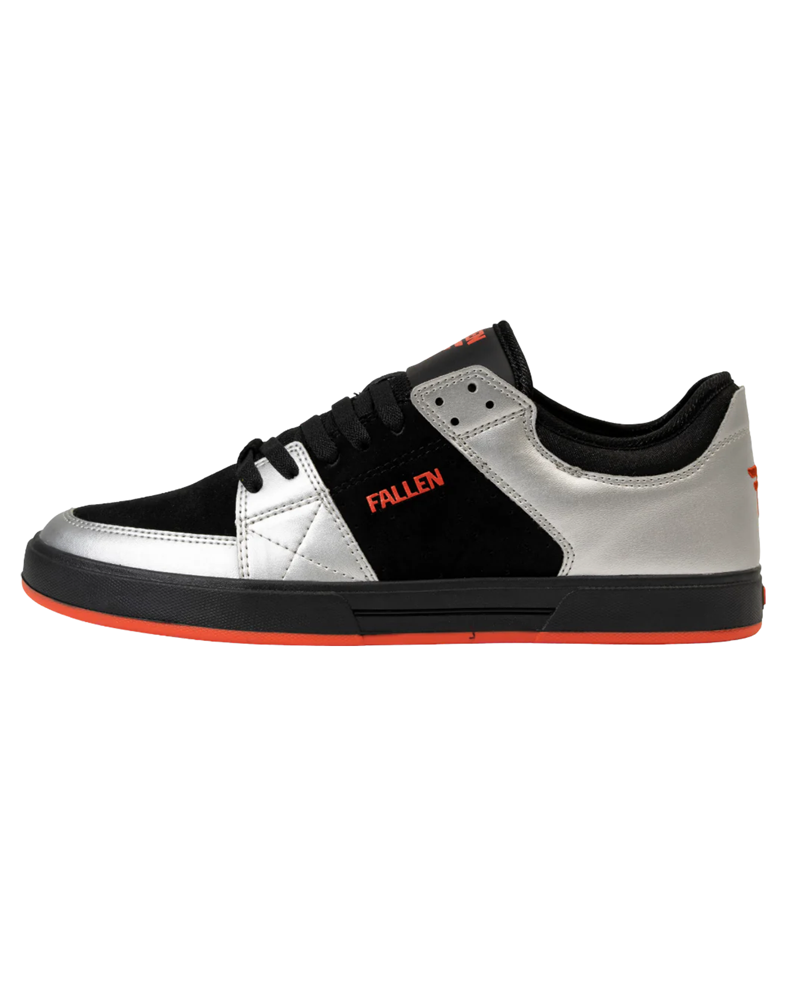 Trooper - Silver/Black/Orange Fluro | Fallen Footwear Australia