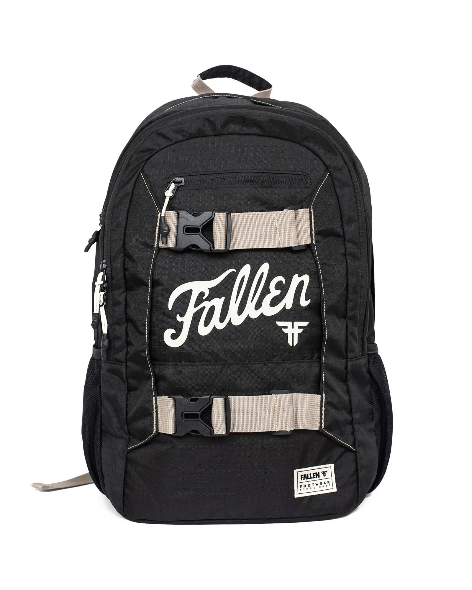 Fury Board Backpack - Black / White | Fallen Footwear Australia