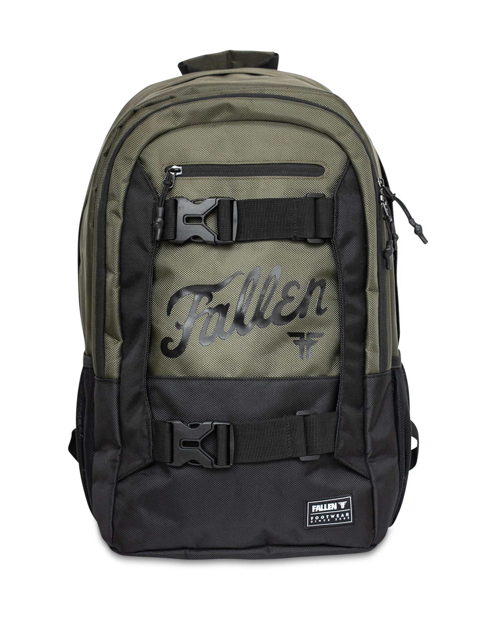 Fury Board Backpack - Olive / Black | Fallen Footwear Australia